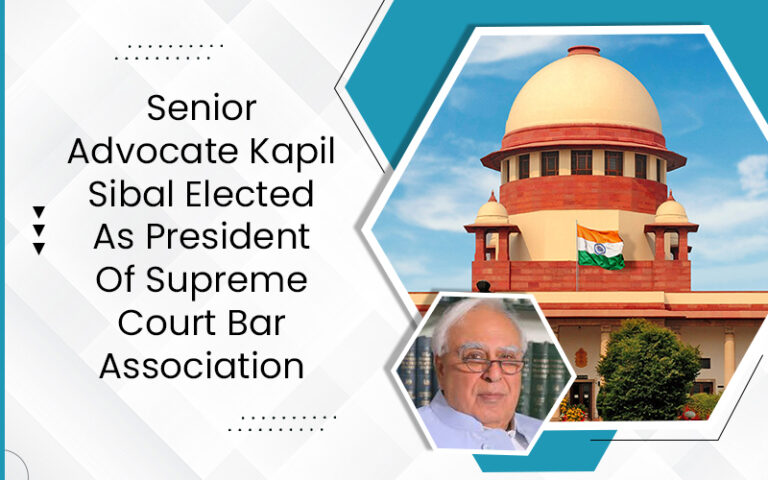 Senior Advocate Kapil Sibal Elected As President Of Supreme Court Bar ...