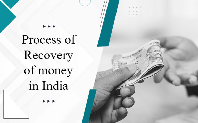 Process of Recovery of money in India