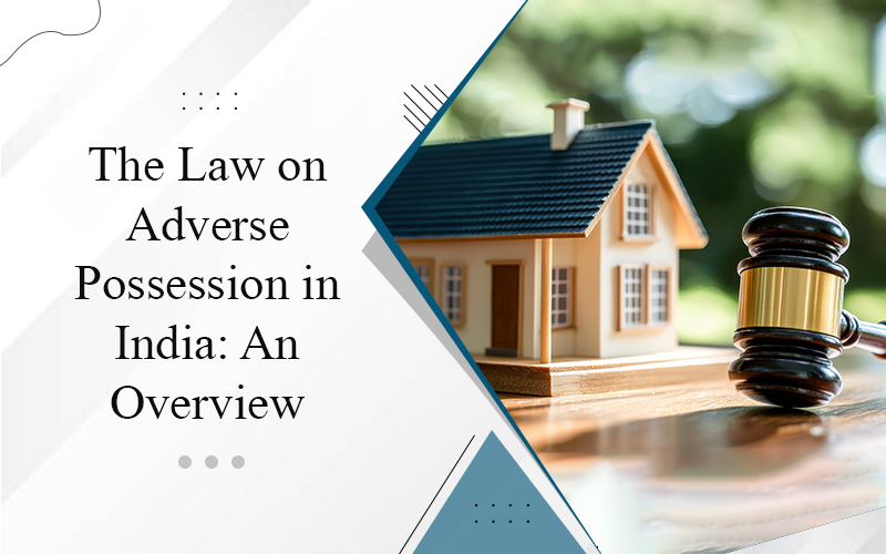 The Law on Adverse Possession in India An Overview