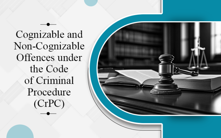 Cognizable and Non-Cognizable Offences under the Code of Criminal ...